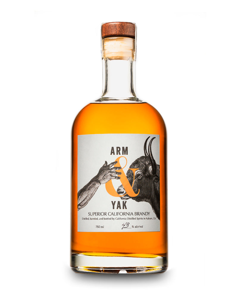 Arm & Yak California Brandy — California Distilled Spirits